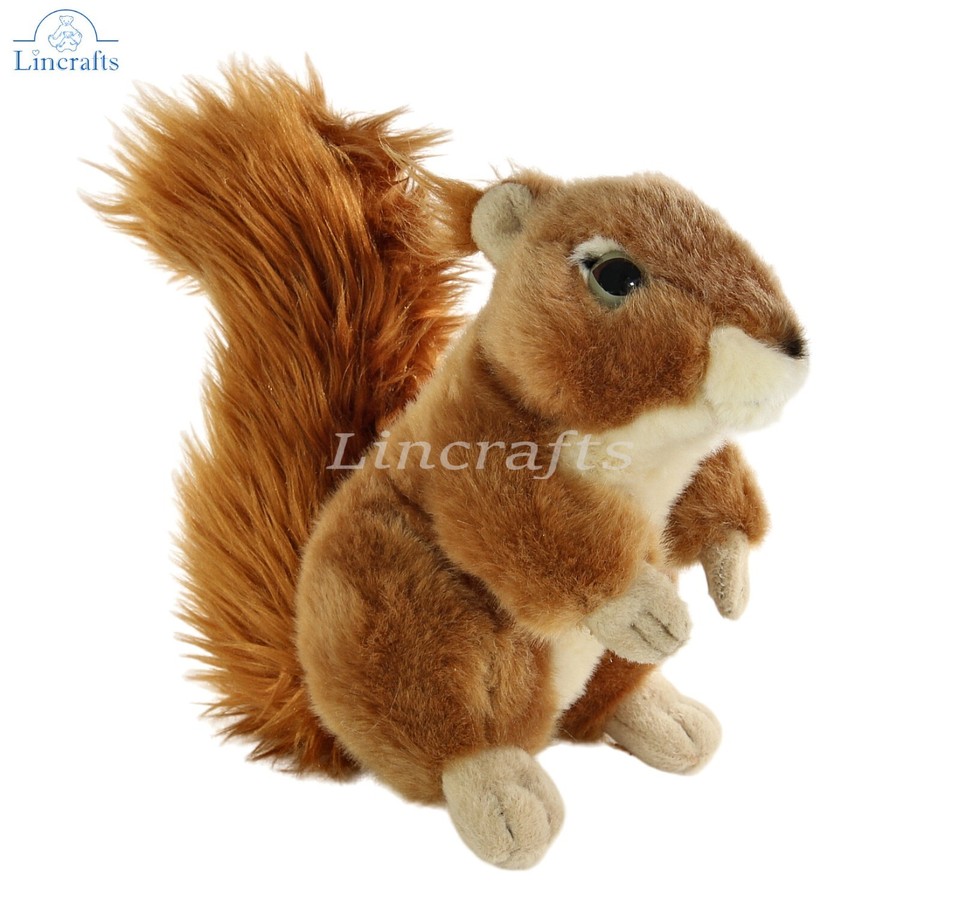 Red Squirrel Plush Soft Toy Animal Teddy by Living Nature. Wild Life ...
