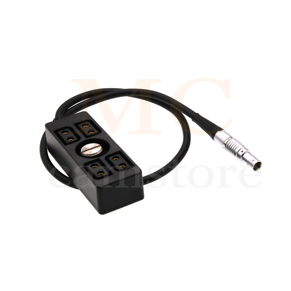 0B 4-pin 12V 4-Port Dtap Female Splitter For MK-V V3 V4 Box and Sony ...