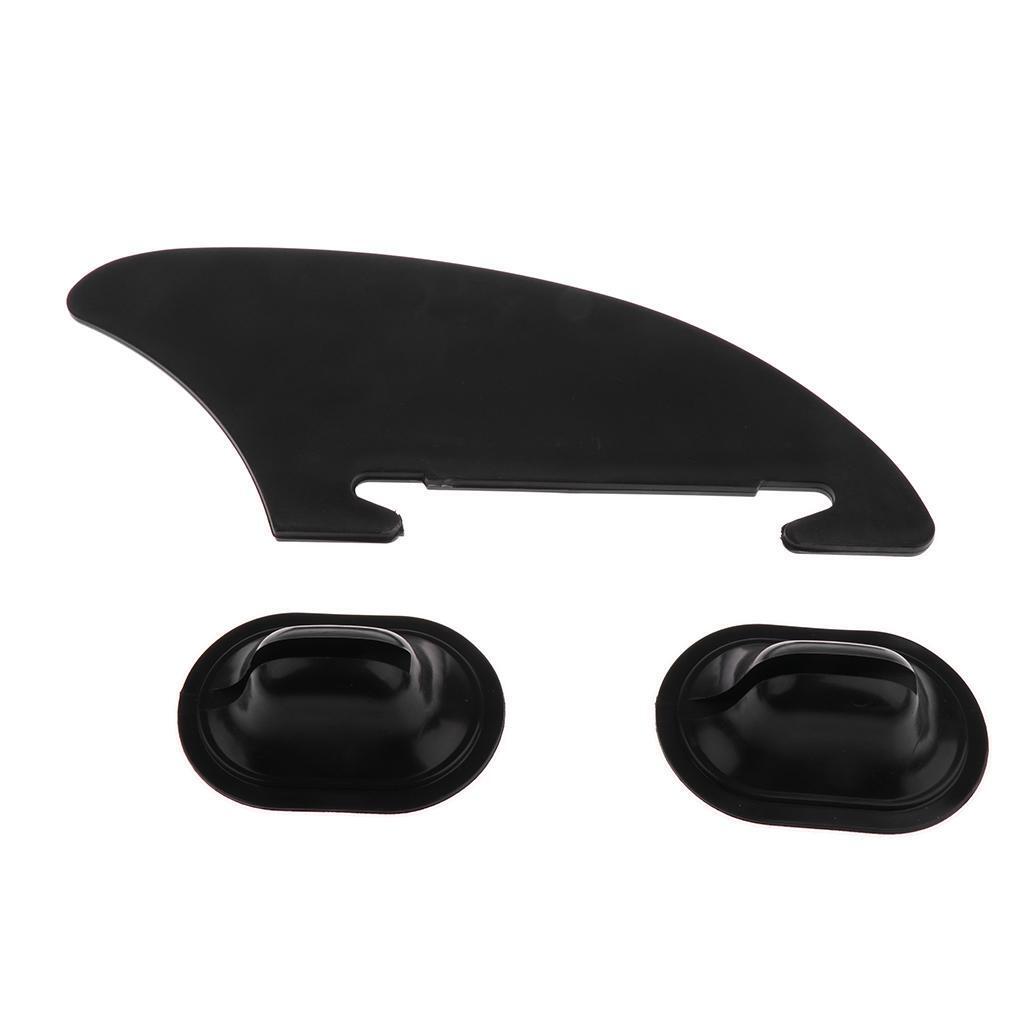 Black Kayak Skeg Tracking Fin Mounting Inflatable Kayak Boat | eBay