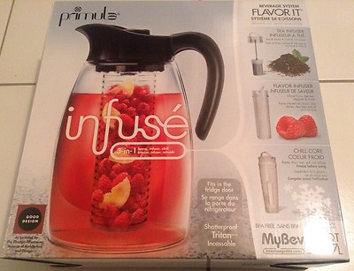 Primula Flavor-It Infusion Pitcher 3-in-1 Beverage System 2.9 quart ...