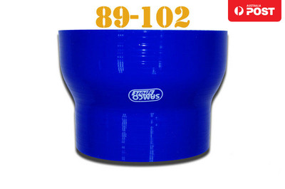 Silicone Samco Straight Reducer Coupler Joiner Hose Pipe 89mm to 102mm ...