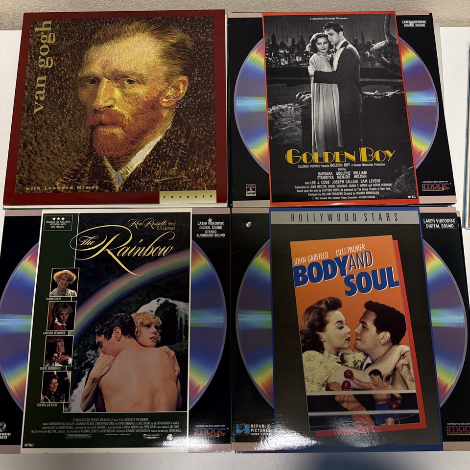 Huge LOT of 59 LaserDisc Movies - Laser Disc Collection - 8 CRITERION ...