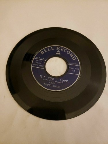 Buddy Lucas - it's You I love - Bell (45RPM 7” Single)(J345) | eBay