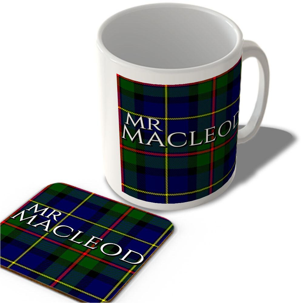 Mr Macleod - Macleod Of Harris Tartan - (Full Background) - Scottish ...