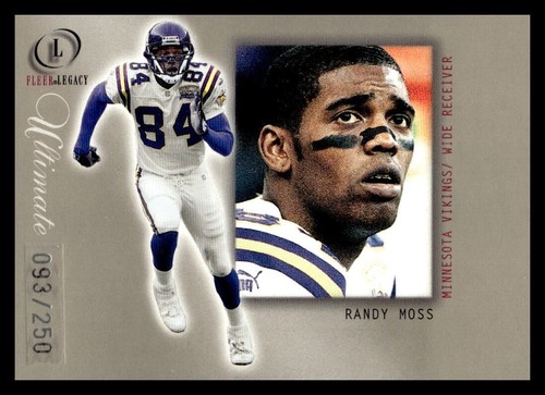 2001 Fleer Legacy #37 Randy Moss Ultimate Legacy #/250 | eBay
