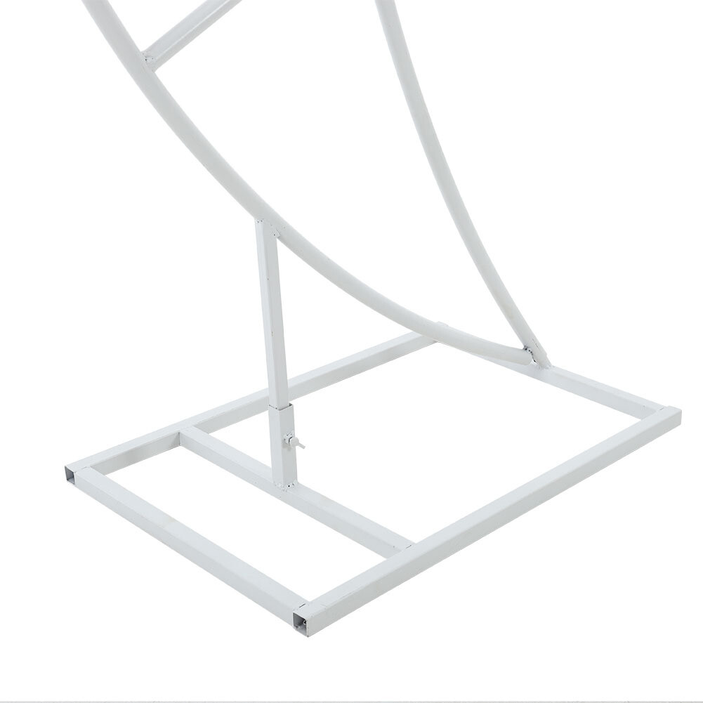 Half Moon Shape Wedding Arch Frame Moongate Flowers Stand Display ...