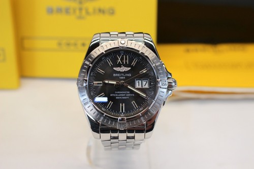 BREITLING A49350 COCKPIT Big Date Automatic Watch FULL SET 41mm ...
