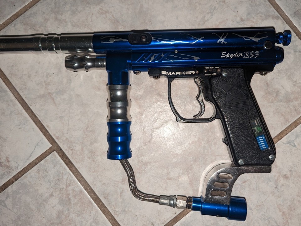 Spyder E-99 Paintball Marker (E99) Electronic UNTESTED Parts Only | eBay