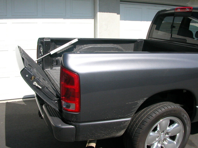 Power pickup truck tailgate lift assist & lock for limited mobility ...
