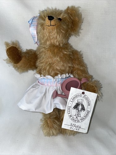 Terry & Doris Michaud Carrousel Mohair Spring Teddy Bear # 1/25 signed ...