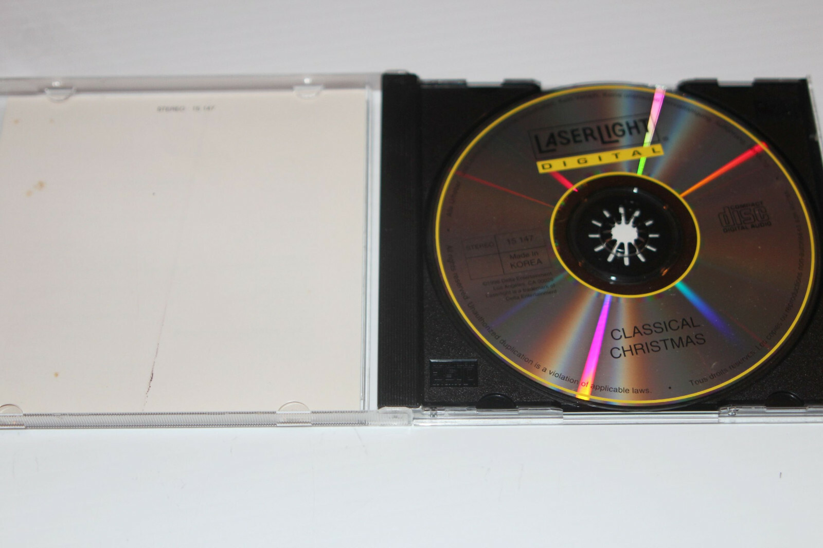 Classical Christmas (CD, 1998, Laserlight) Handel, Mozart, Bach ...