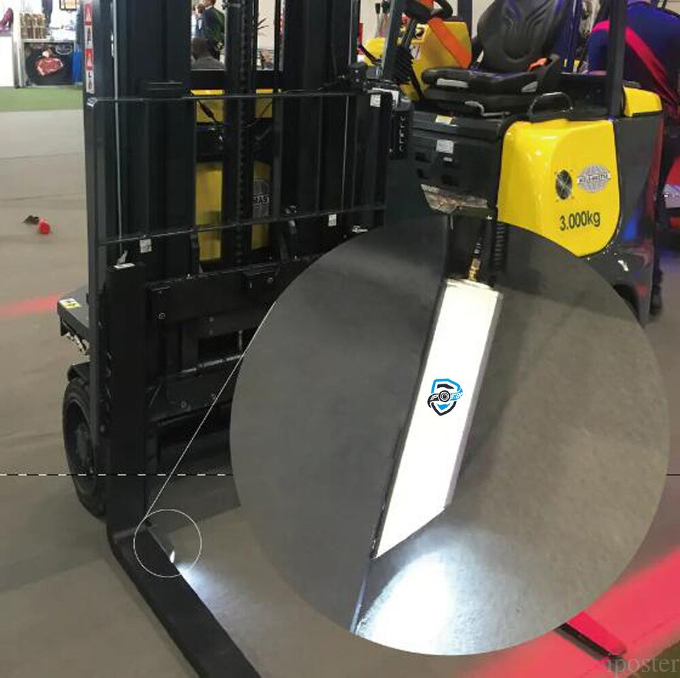 Digital Wireless 7" Monitor Forklift Front View Camera Magnetic 9600mA ...