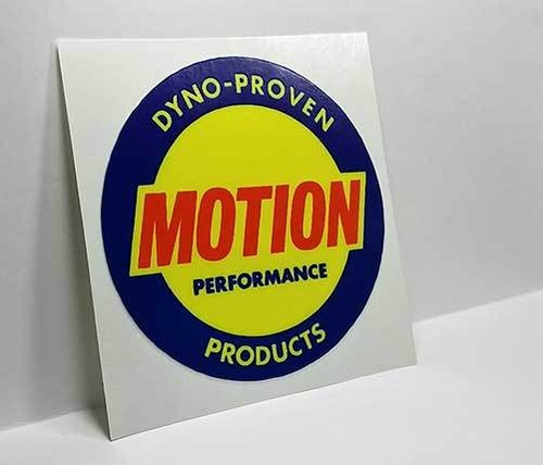 BALDWIN MOTION PERFORMANCE Vintage Style DECAL, Vinyl STICKER, rat rod ...