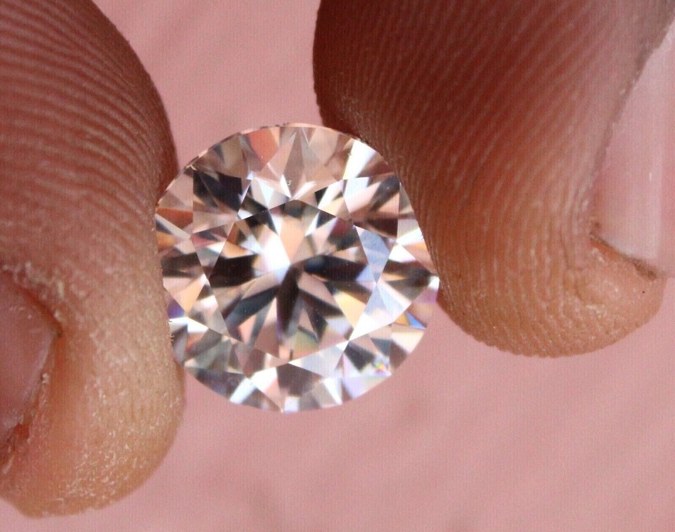 4 Ct Natural White Diamond Round Cut VVS1 D Grade GDGL Certified R63 | eBay