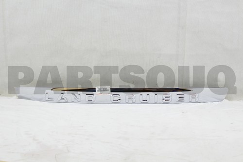 7680160121 Genuine Toyota GARNISH SUB-ASSY, BACK DOOR, OUTSIDE RH 76801 ...