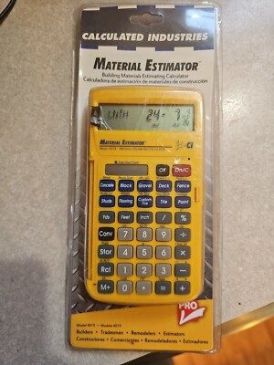 Calculated Industries 4019 Basic Calculator 98584000776| eBay