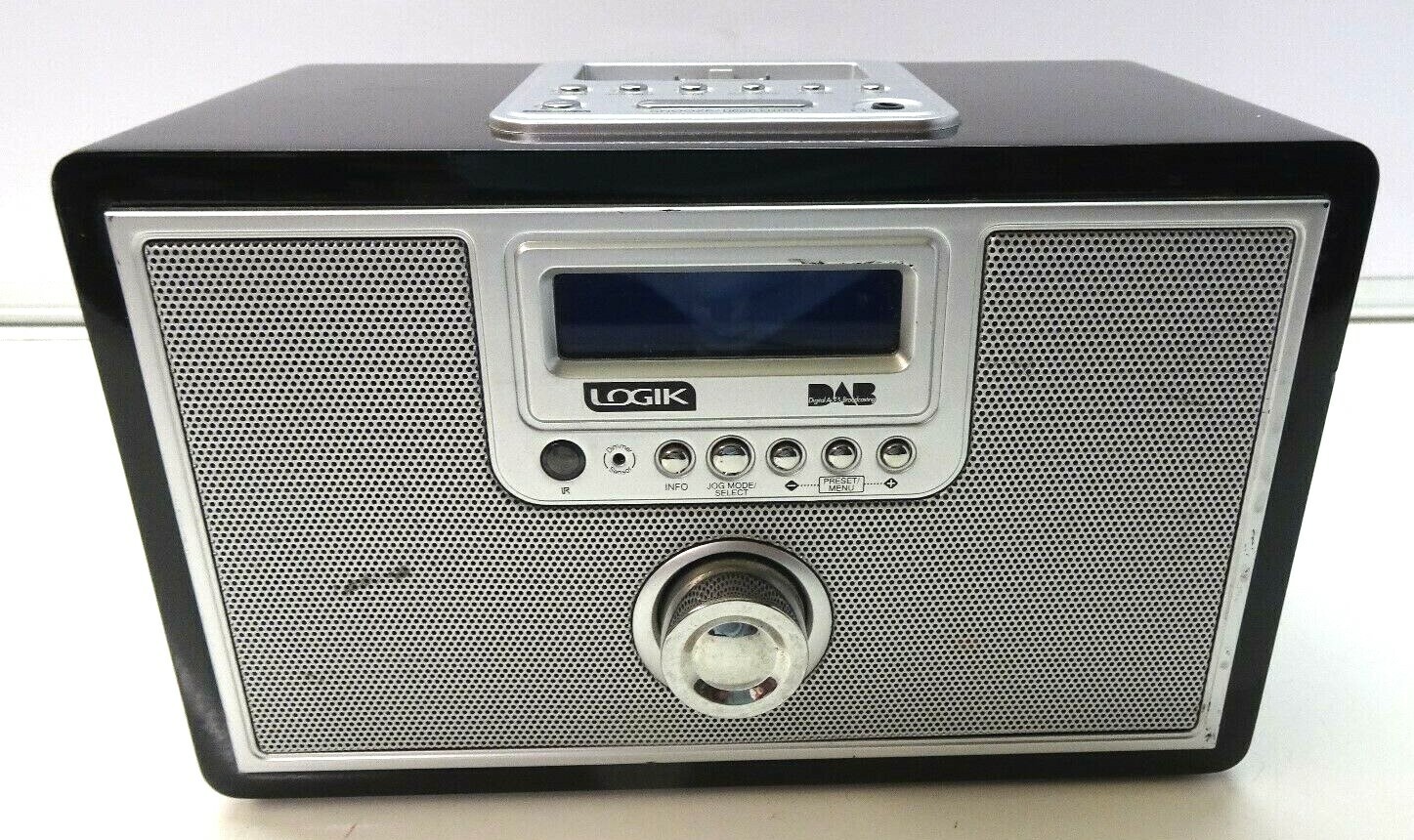Logik DAB/FM Radio Alarm with Docking for Ipod LOG3007DI | eBay UK