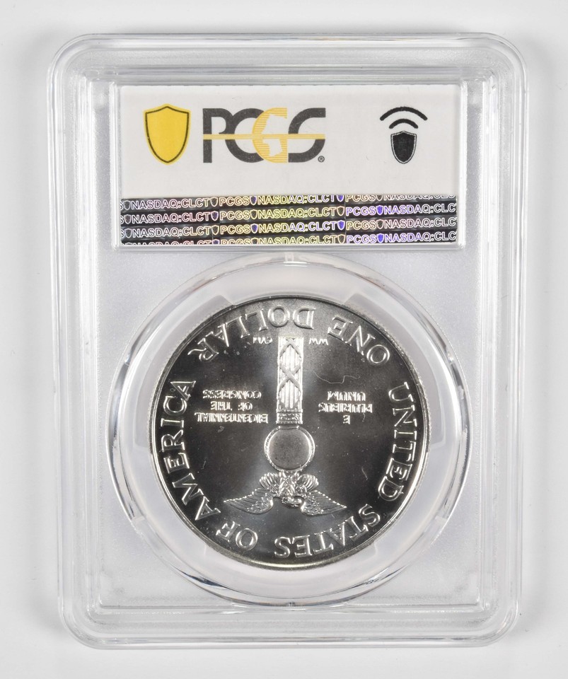 MS70 1989-D Congress Commemorative Silver Dollar PCGS Blue Label | eBay