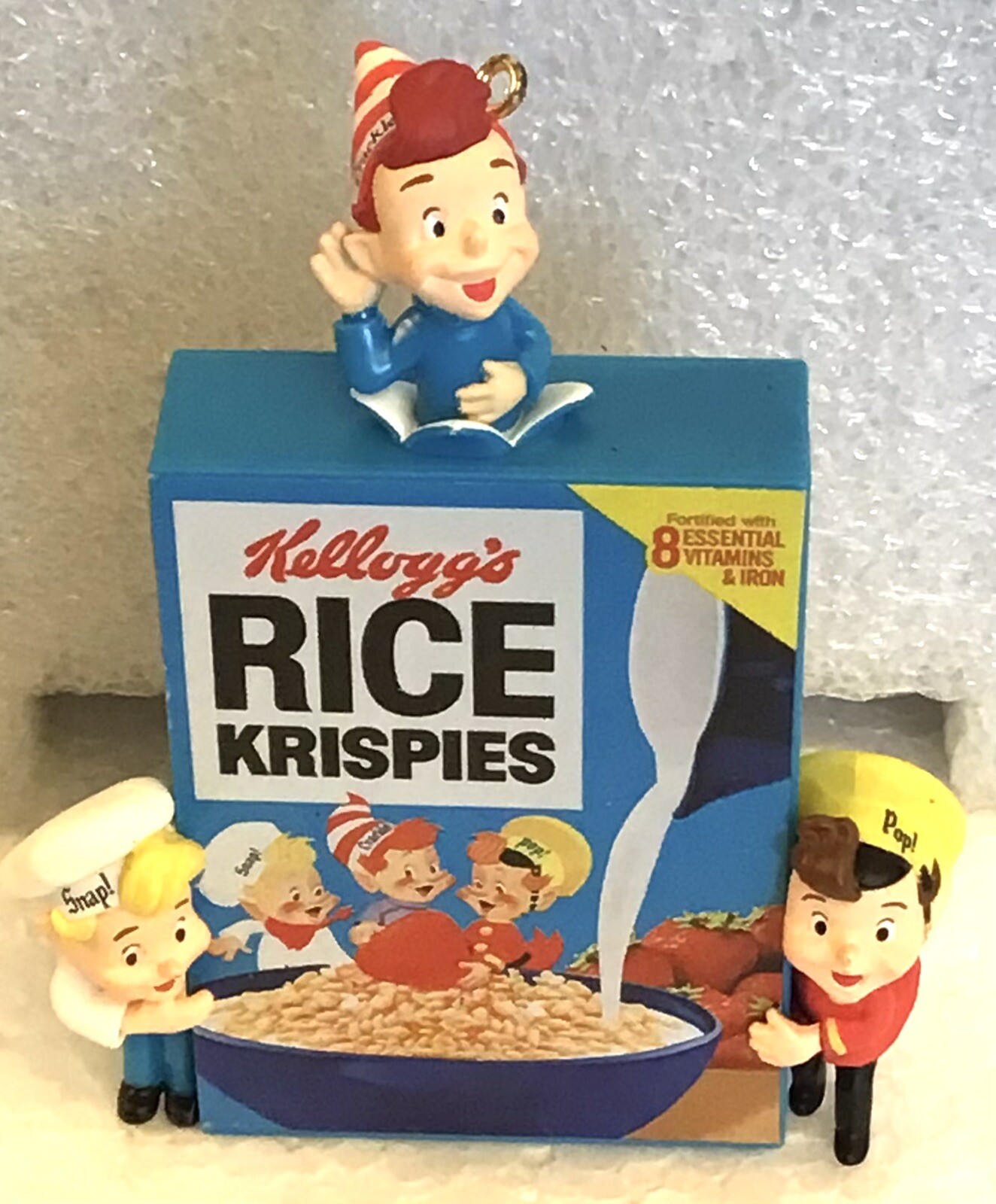 2016 HALLMARK KEEPSAKE CHRISTMAS ORNAMENT SNAP! CRACKLE! POP! CEREAL ...