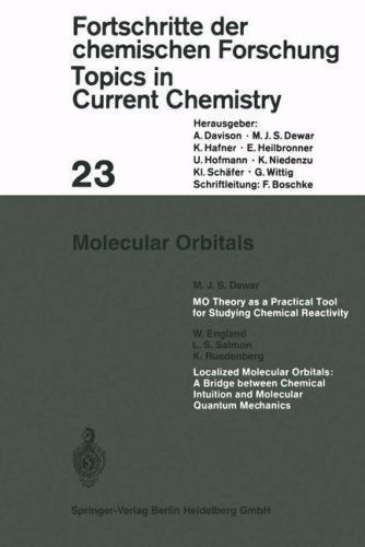 Topics in Current Chemistry Ser.: Molecular Orbitals by M. J. S. Dewar ...