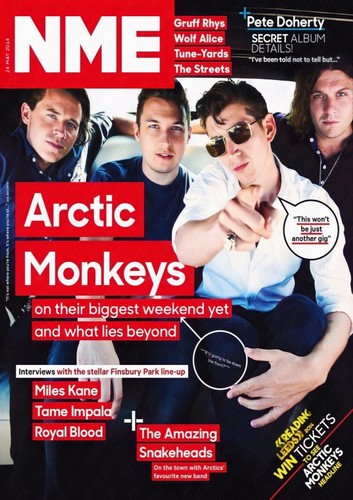 Arctic Monkeys NME Magazine Poster Retro Ltd Edition Photo Print ...