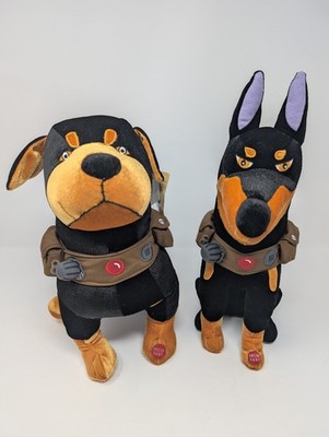 Walt Disney Pixar UP Alpha & Beta Collectible Talking Dog Plush Disney ...