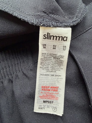 Bundle Of 3 Pairs Women’s Tailored Trousers BM Collection, Slimma ...