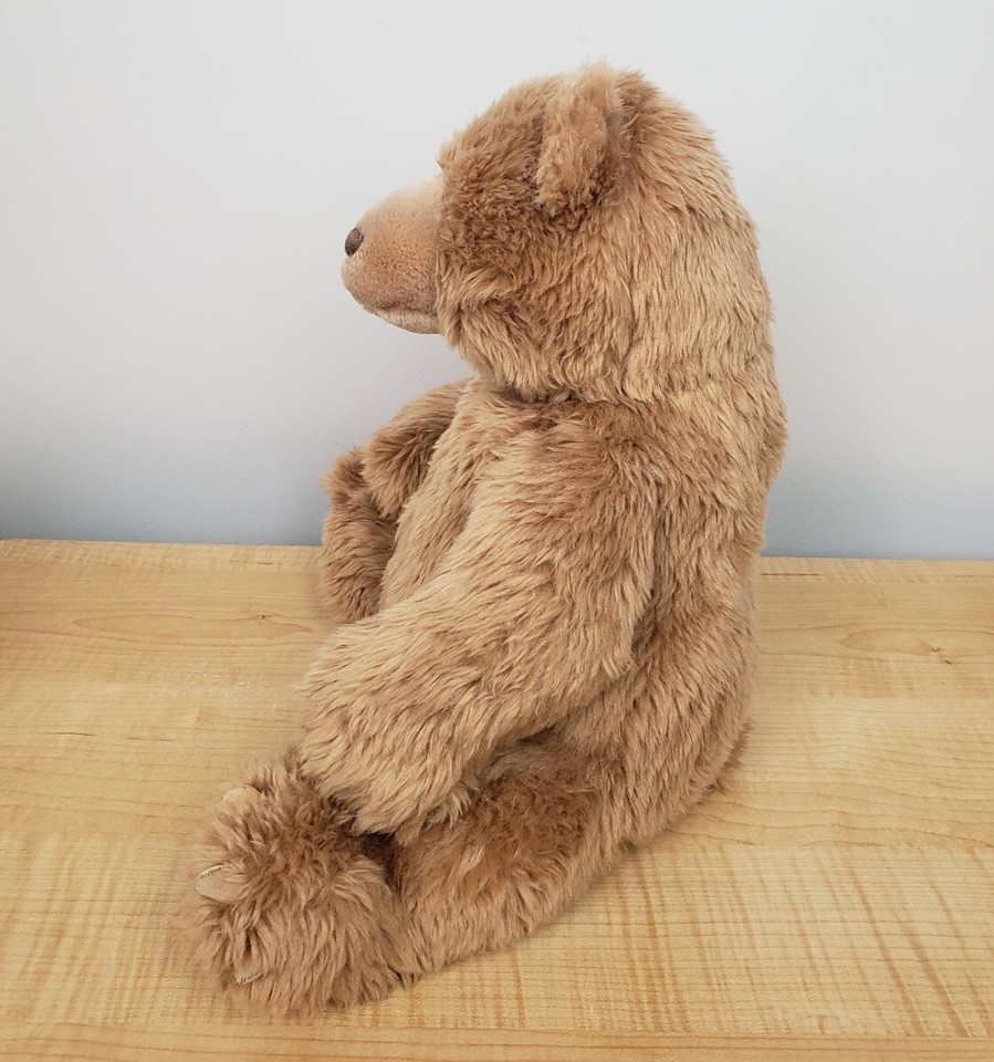 Gund Kohls Cares 14" Large Brown Teddy Bear with Claws Stuffed Plush ...