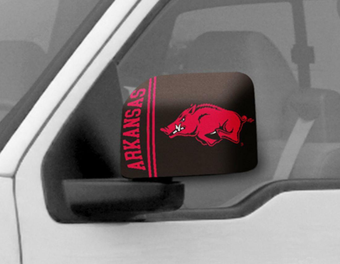 Arkansas Razorbacks Mirror Cover 2 Pack - Large Size [NEW] NCAA Car ...