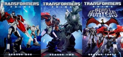 TRANSFORMERS PRIME COMPLETE TV SERIES New DVD Seasons 1 + 2 + 3 Beast ...