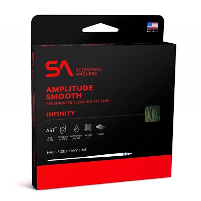 Scientific Anglers Amplitude Smooth Infinity Fly Line - WF3F - Camo ...