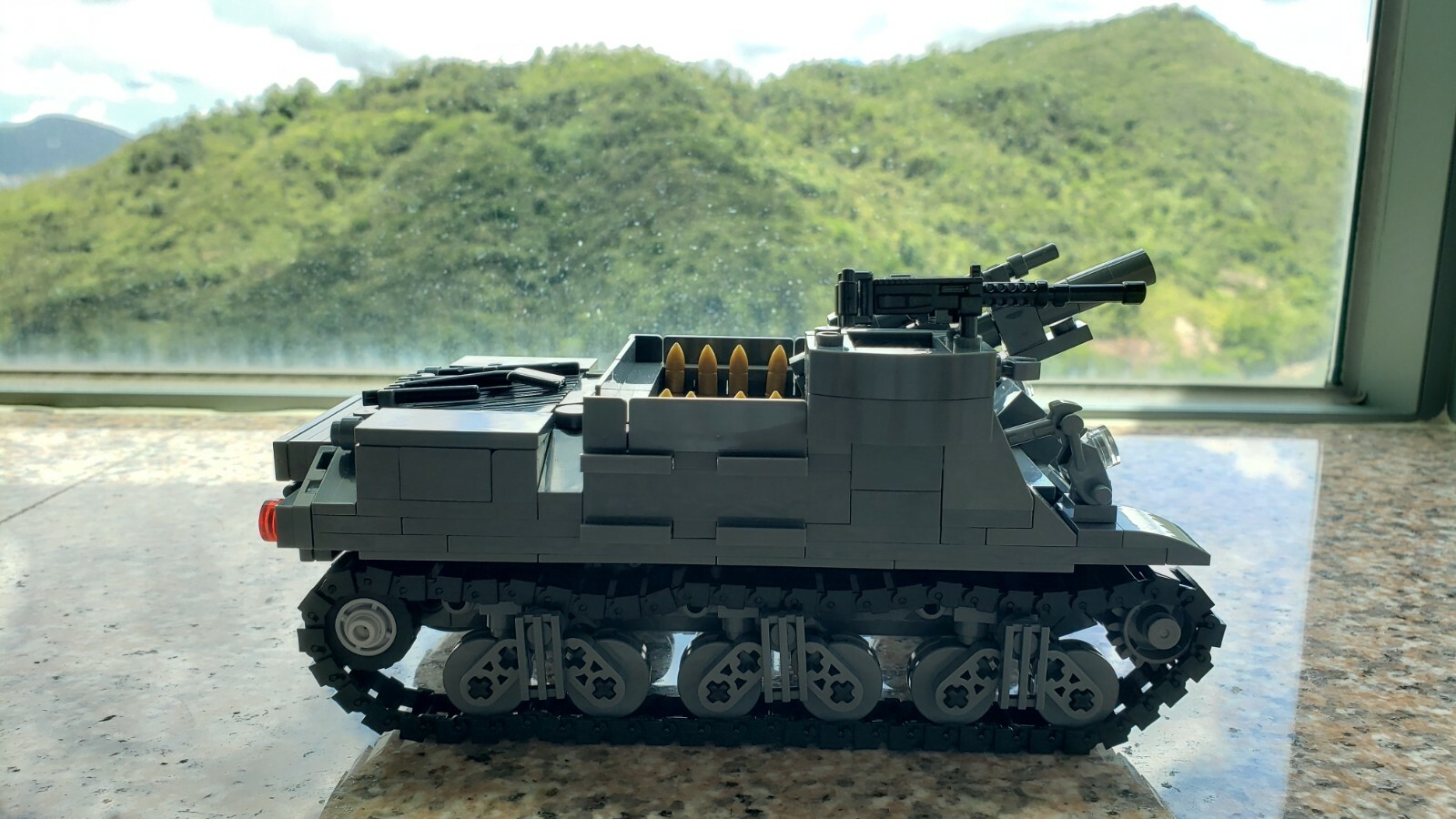 WWII US M7 Priest 105 mm Howitzer World War 2 WW2 USA MOC artillery UK ...