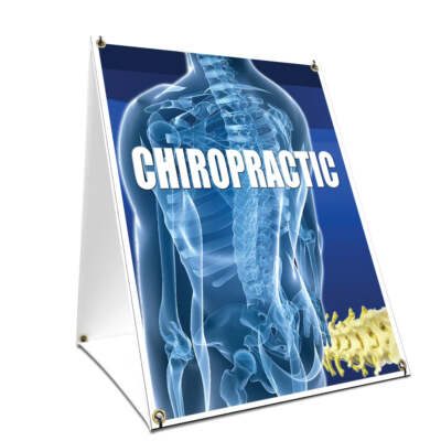 Chiropractic Yard Sign & Stake outdoor plastic coroplast window | eBay ...