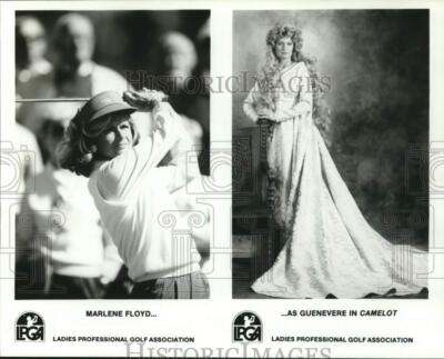 Press Photo Golfer & Actress Marlene Floyd - hps23088 | eBay