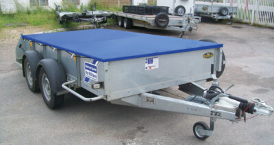 Trailer Cover To Fit An Ifor Williams GD105 Trailer 320cm x 169cm x 8cm | eBay UK