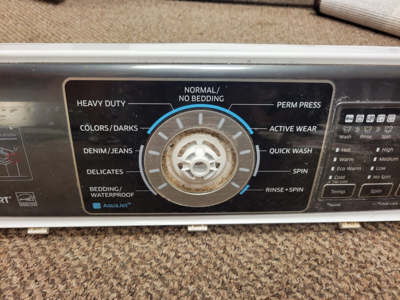 SAMSUNG CONTROL PANEL #DC97-18130Y FOR WASHERS see pics. for sale ...