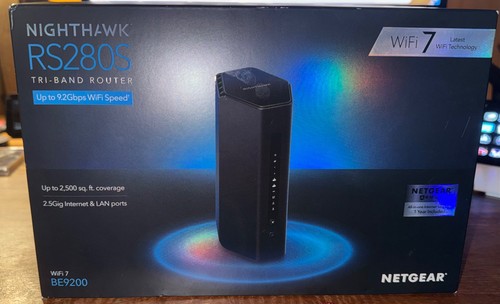 NETGEAR Nighthawk RS280S WiFi 7 Tri-Band Router - Free Shipping | eBay