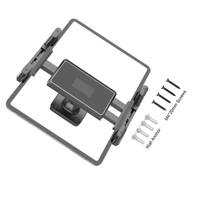 Adjustable Phone Tablet Wall Mount Bracket for 4.7-15 Inch Screens ...