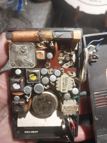 VINTAGE MATSUSHITA PANASONIC 7-TRANSISTOR RADIO MODEL R-1076 CLEAN ...