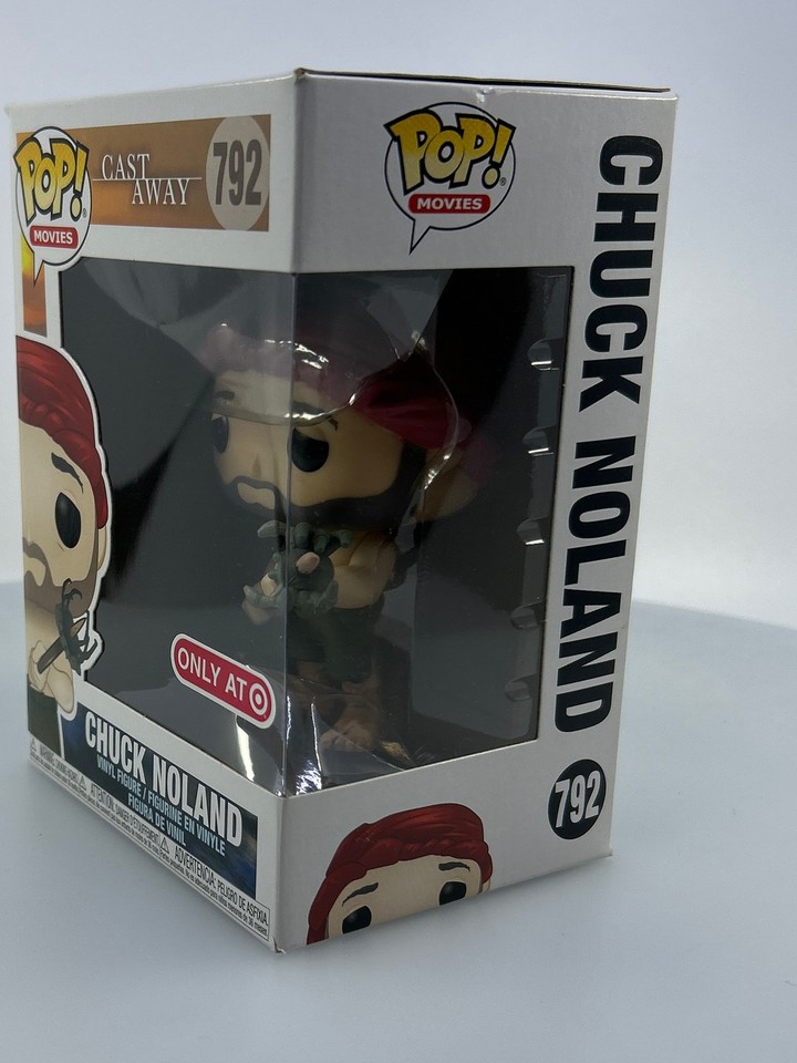 Funko POP! Movies Cast Away Chuck Noland #792 Target Exclusive DAMAGED ...