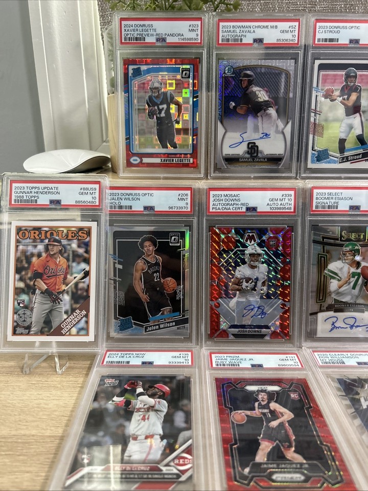 HUGE 21 CARD PSA LOT. ROOKIES- AUTOS- VARIATIONS- EVERYTHING | eBay