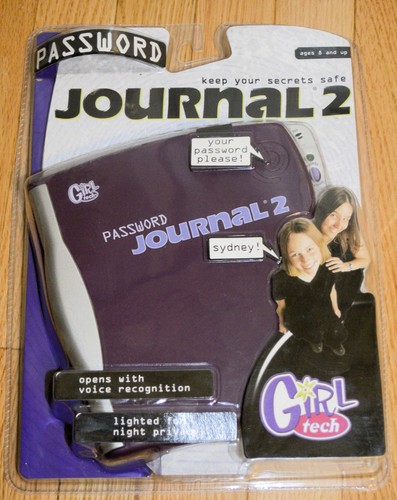 NOS Girl Tech 2001 Radica Games Password Journal 2 Sealed | eBay