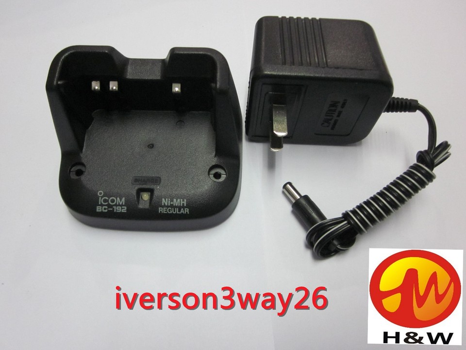 Charger for Icom F3001 F4001 F3101D F4101D IC-V80 IC-T70 BC192 for ...