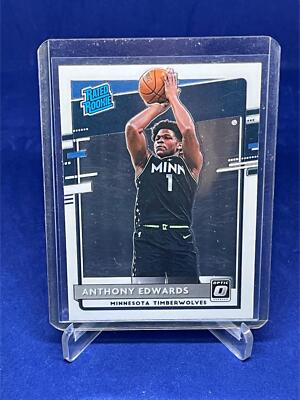ANTHONY EDWARDS 2020-21 PANINI DONRUSS OPTIC RATED ROOKIE RC # 151 | eBay