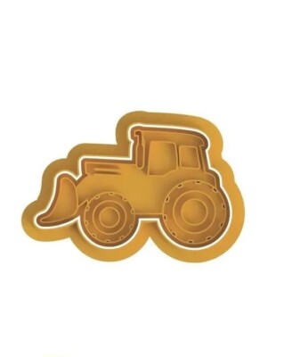 Construction Truck Loader Cookie Cutter and Embosser | eBay Australia