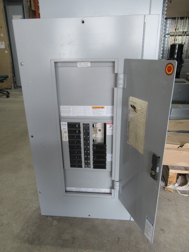 Cutler Hammer PRL2A Panelboard 225A Main Lug 277/480V 3PH4W 18 Ckt CU ...
