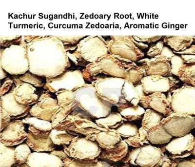 Kachur Sugandhi Zedoary Root White Turmeric Curcuma Zedoaria 250gm (8.8 ...