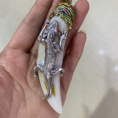 Tiger Teeth Pendant Pendant Animal Teeth Men's Literature Play Jewelry ...