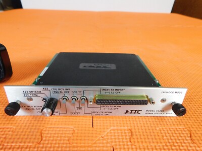 TTC 40200 RS-449 (422/423) DTE/DCE Interface | eBay