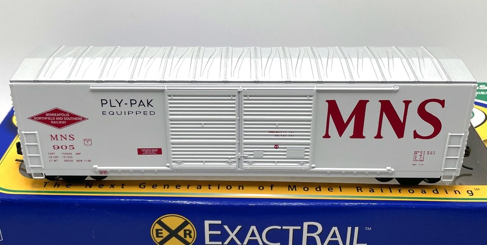 HO EXACTRAIL EX-1009 GUNDERSON 5200 BOXCAR MINNEAPOLIS NORTHFIELD ...